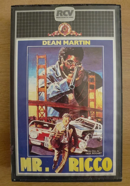 MR. RICCO 1975 Dean Martin Paul Bogart San Francisco VHS Warner D ...