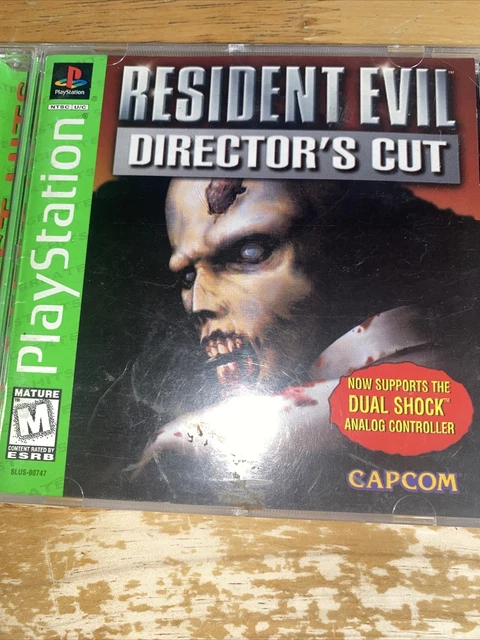 RESIDENT EVIL DIRECTOR'S Cut (Sony PlayStation 1, 1998) CIB TESTATO ...