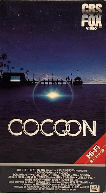 COCOON VHS TAPE Sci-Fi Drama Movie 1986 First Release VHS £9.26 ...