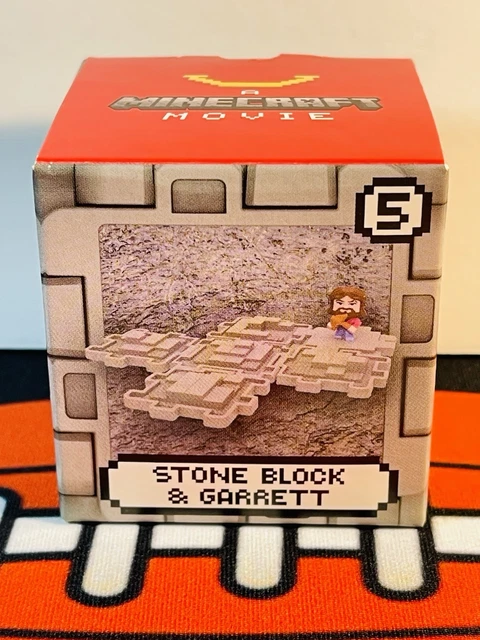 2025 MCDONALD’S A Minecraft Movie Happy Meal Toy #5 Stone Block ...