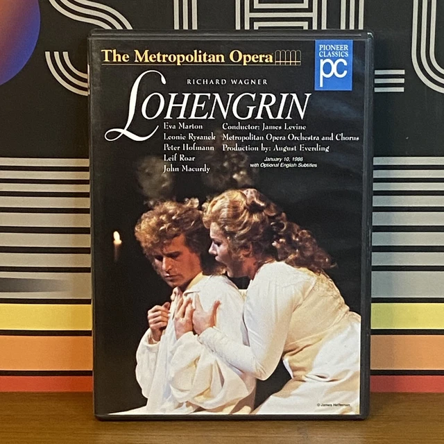DVD RICHARD WAGNER - Lohengrin The Metropolitan Opera 1986 Pioneer ...