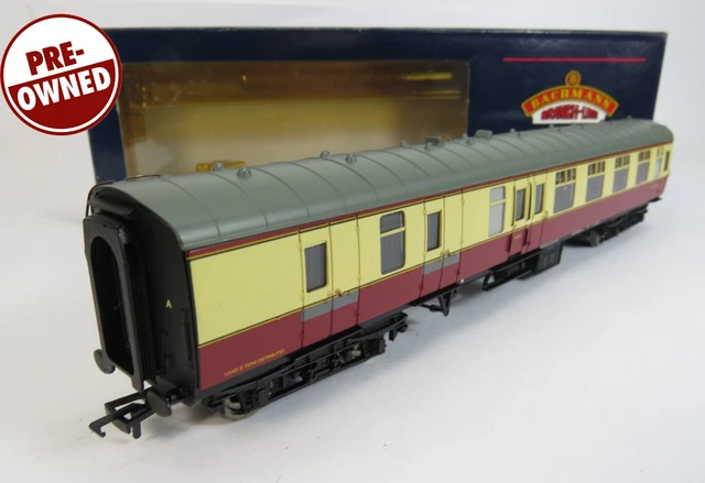 OO GAUGE BACHMANN 39-077 BR MK1 Express Passenger BSK Crimson & Cream ...