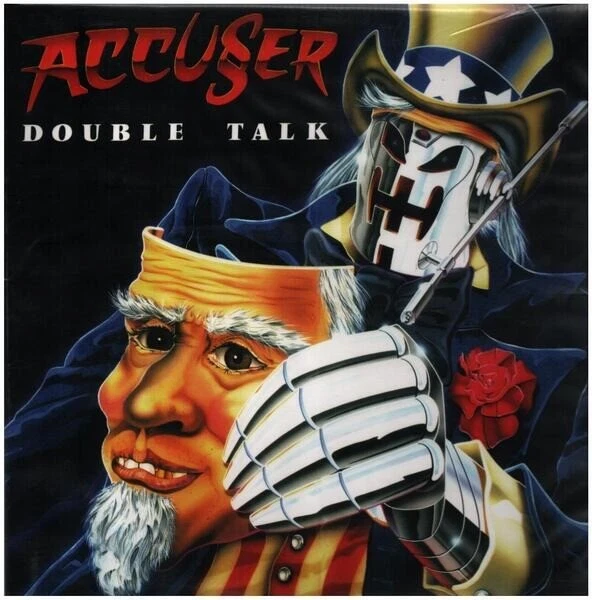 LP ACCUSER DOUBLE Talk CLASSIC GERMAN THRASH/HEAVY METAL! / REISSUE NEW ...