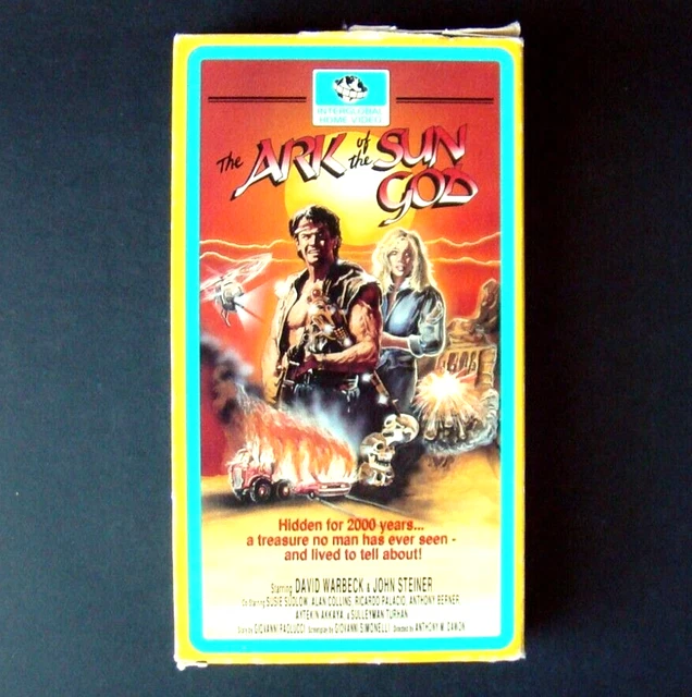 THE ARK OF The Sun God VHS 1984 Cult Action Film Very Rare HTF 80s $13. ...