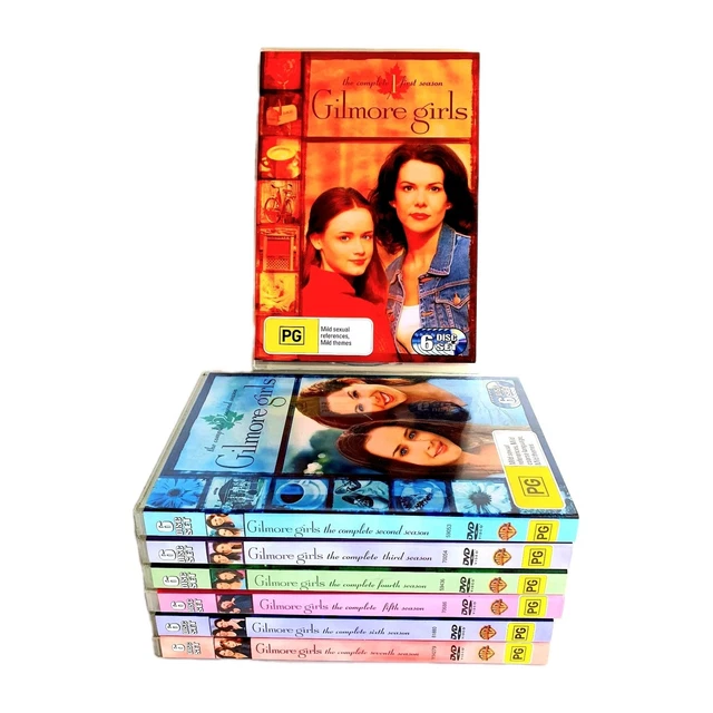 GILMORE GIRLS THE Complete Series Seasons 1-7 DVD Drama Gift Set 153 ...