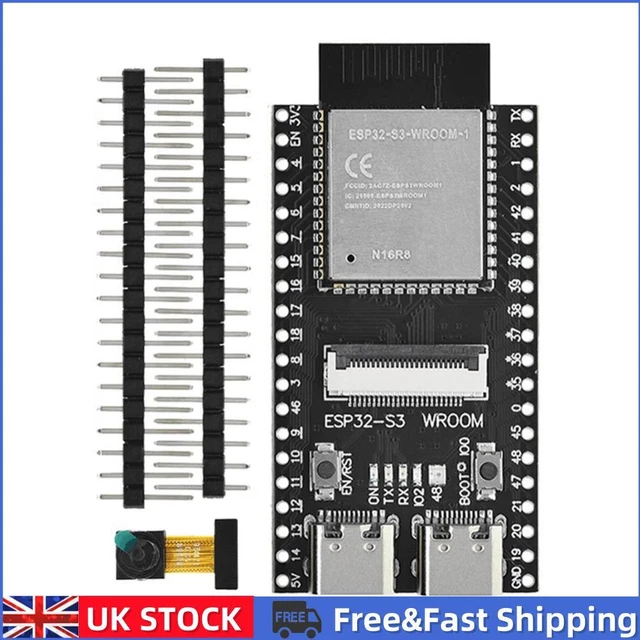 Esp32 S3 Wroom Cam Development Board Onboard Camera Wireless With
