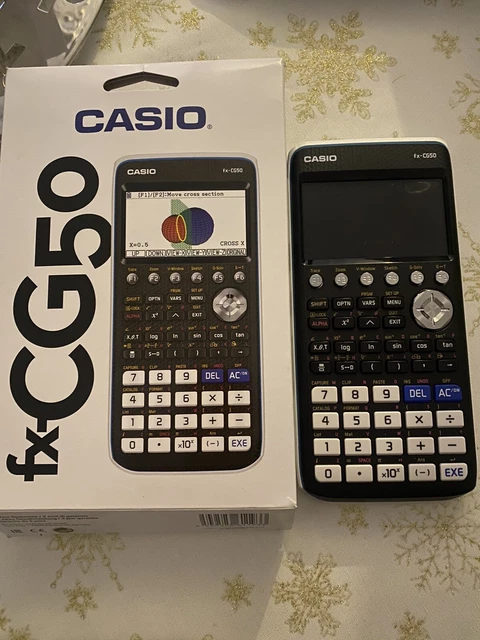 CASIO FX-CG50 UNIQUE Graphing Maturity Exam Calculator £70.92 - PicClick UK