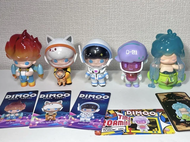 POPMART DIMOO SPACE Travel Series Constellations Etc. Juego de 5 piezas ...