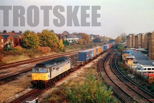 35MM COLOUR SLIDE BR British Railways Diesel Loco 47375 Class 47 1993 ...