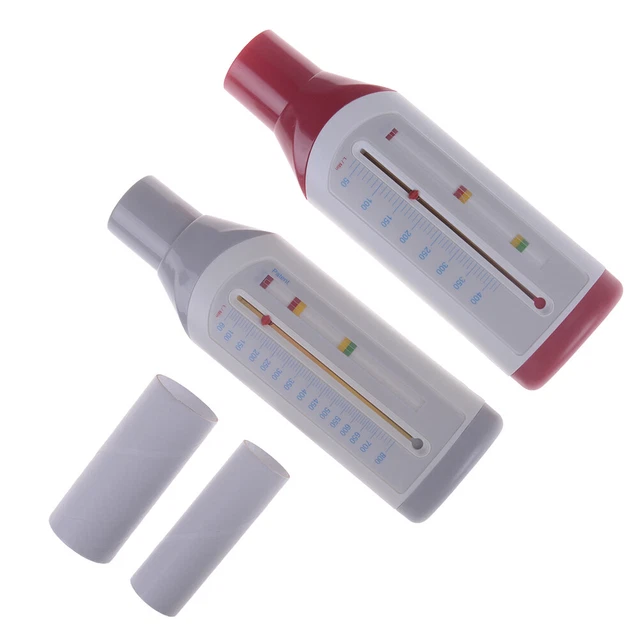 MEDICAL PEAK FLOW Meter for Asthma/COPD - Precision Breathing Test ...