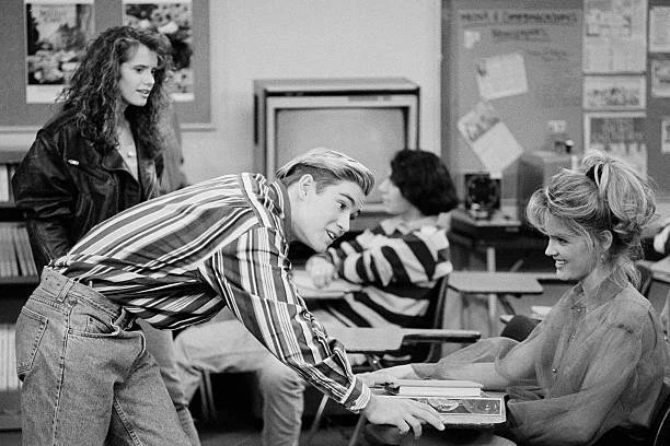 SAVED BY THE Bell with Leanna Creel as Tori Scott, Mark-Paul G - 1992 ...