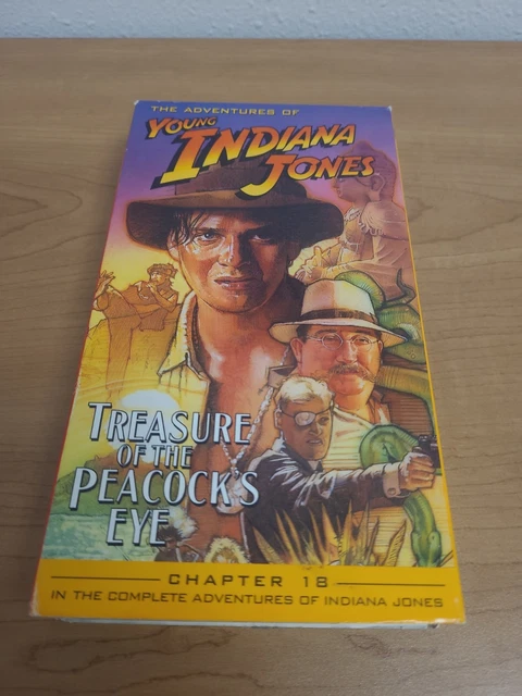 ADVENTURES OF YOUNG Indiana Jones - Treasure of the Peacocks Eye (VHS ...