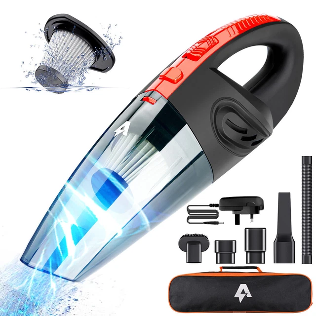 120w Mini Cordless Rechargeable Handheld Car Vacuum Cleaner Home Camper