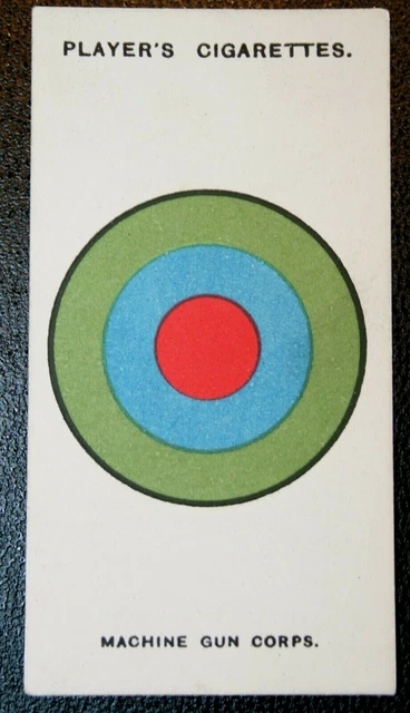 MACHINE GUN CORPS World War 1 Insignia Vintage 1920's Card OCO3 EUR 5 ...
