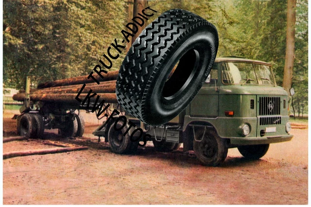 OLDTIMER TRUCK PHOTO, Foto DDR Forstwirtschaft, Lkw IFA W50 ...