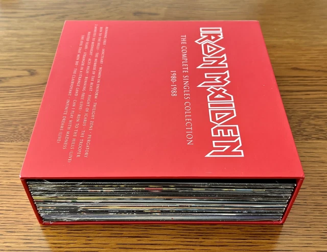IRON MAIDEN COMPLETE Singles Collection 80-88 BMG 7" Single Vinyl ...