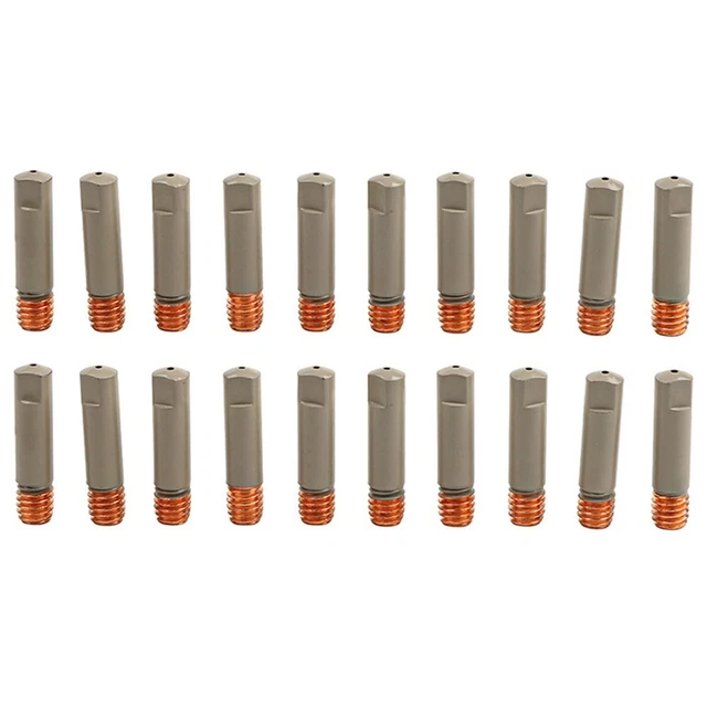 MIG TORCH TIPS Mig Welder Tips Anti-Spatter Coating Tips For BINZEL ...