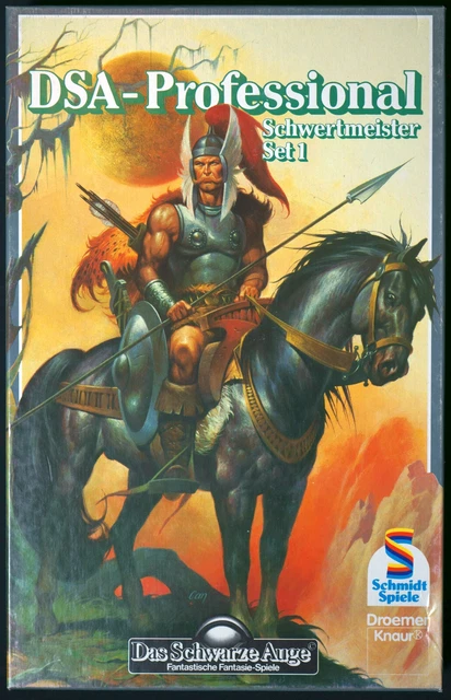 DAS SCHWARZE AUGE - DSA-Profesional. Tharun. Schwertmeister Set 1. Box. EUR 39,00 - PicClick DE