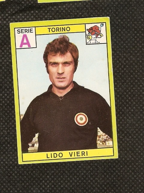 FIGURINA CALCIATORI PANINI 1968-69! Lido Vieri (Torino)! Nuova da ...
