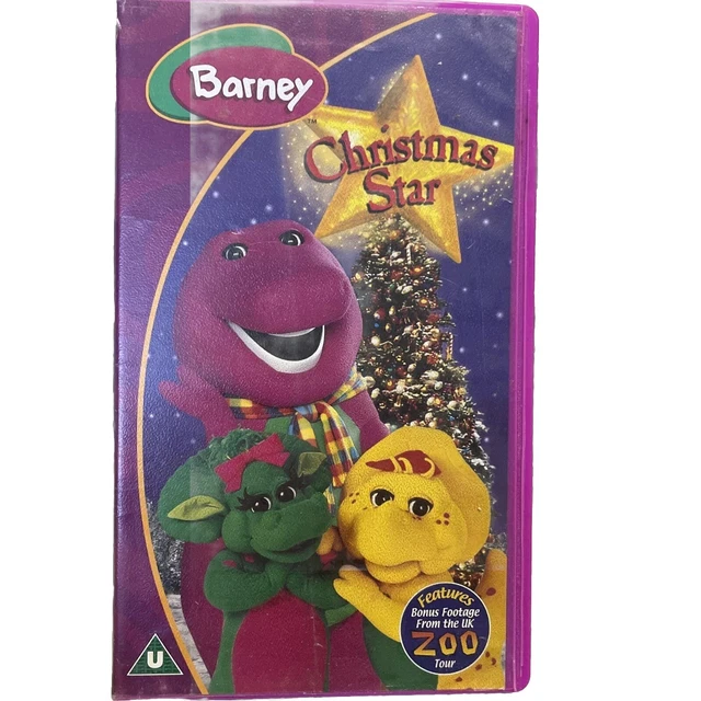 Barney Christmas Star Vhs 2002 8 00 Picclick Uk