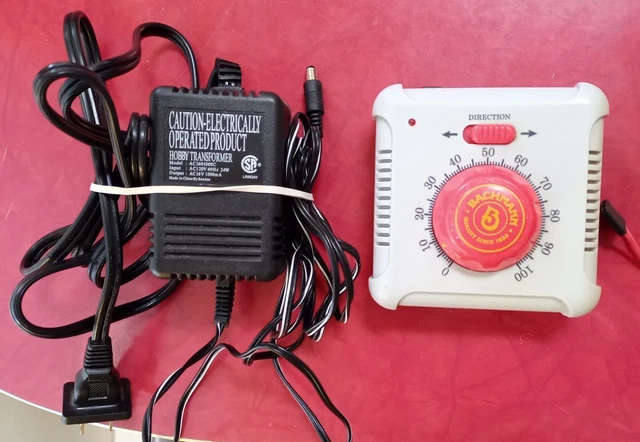 BACHMANN HO TRAIN Controller Transformer, Pre-Owned Works $25.00 ...