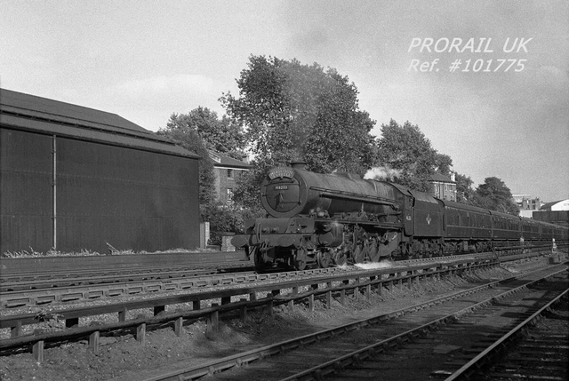 PHOTO BR(M) EX-LMS 8P 4-6-2 46203 "Princess Margaret Rose" Camden Bank ...