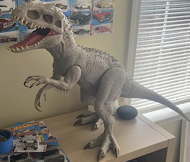 MATTEL JURASSIC WORLD Camp Cretaceous Indominus Rex At 3,5 Feet Long ...