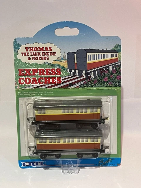 ERTL THOMAS TANK Engine Rare 1996 Boxed And Carded Express coaches £21. ...