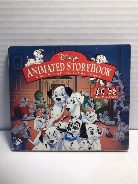 DISNEY'S 101 DALMATIANS Animated StoryBook Paperboard Case (Windows/Mac ...