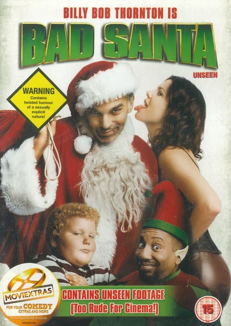 BAD SANTA (2003) Unseen DVD, Billy Bob Thornton, Bernie Mac, Lauren ...