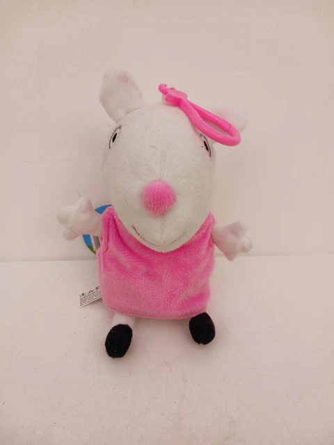PEPPA PIG SUZY Sheep 6” 15cm Coin Purse Key Ring Plush Soft Toy X1 £5. ...