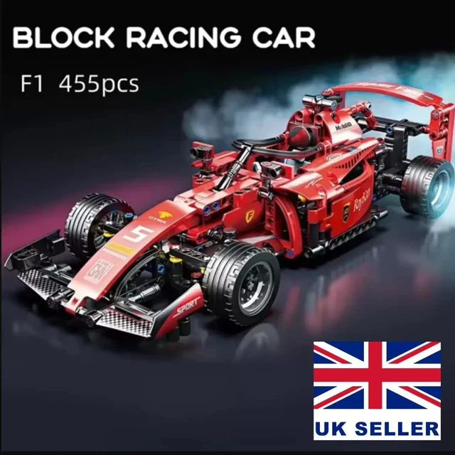BUILDING BLOCKS, F1 Car Technic Ferrari Formula 1 2022 F1 Race Car Set ...