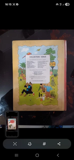 BD TINTIN AU tibet 1962 b31 Tres bon etat collection EUR 55,00 ...