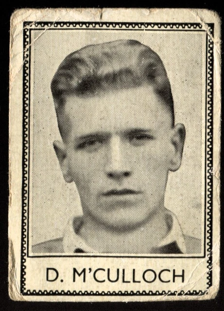 TRADE CARD, BARRATT,FAMOUS FOOTBALLERS,Numbered,1937/38/39,Derby,D ...