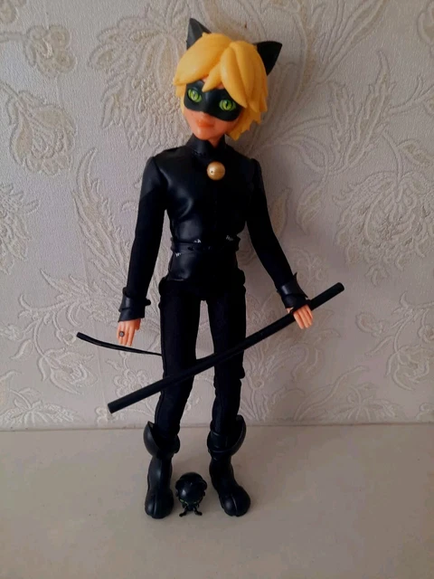 MIRACULOUS TALES OF Ladybug Cat Noir Doll & Plagg Figure Playmates 2020 ...