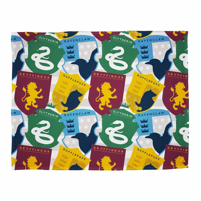 Harry Potter Couverture Polaire Poudlard Maisons Stickers Garçons