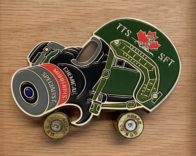 TACTICAL TRAINING SECTION TTS RCMP Challenge Coin (2018) $50.00 ...