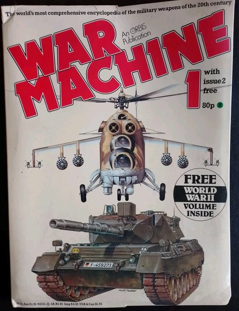 WAR MACHINE MAGAZINE Issues 1 2 Plus The History Of World War 2 Volume ...