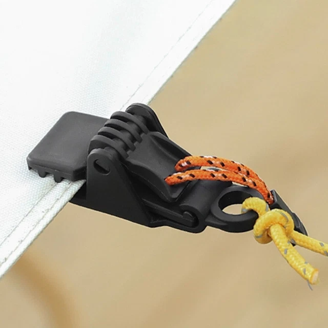 TENTE PINCE CLIPS Corde Fort Prise Tente Auvent Pinces Installation ...
