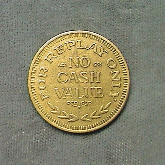 AREA CODE 313 Detroit Gaming Token Chip Arcade Amusement Coin No Cash ...