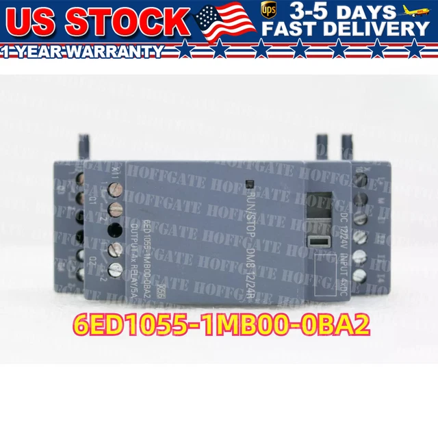 6ED1055-1MB00-0BA2 NEW SIEMENS 6ED1 055-1MB00-0BA2 LOGO! DM8 12/24R ...