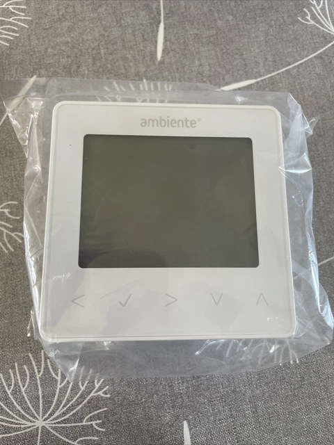 AMBIENTE NEOSTAT V2 Programmable Thermostat White £35.00 - PicClick UK