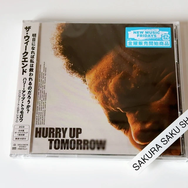 THE WEEKND HURRY Up Tomorrow Complete Edition 2CD Japan Bonus Track OBI ...