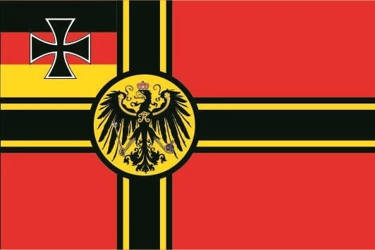 FAHNE FLAGGE DEUTSCHER Widerstand Kriegsflagge Preußenadler 20 x 30 cm ...