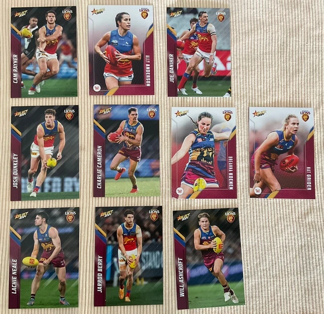 2024 SELECT FOOTY Stars Brisbane Lions Bundle (13 Cards) $15.00 ...