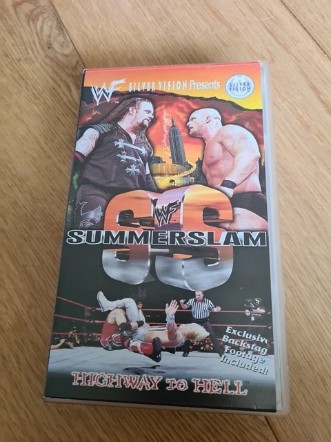 RARE WWF SUMMERSLAM 1998 VHS Video Tape PAL Wrestling WWE WCW ECW TNA Stone Cold £5.00 - PicClick UK