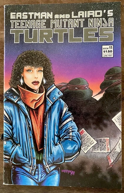 TEENAGE MUTANT NINJA Turtles - #11 -(Mirage Studios -1987) -VF- Eastman ...