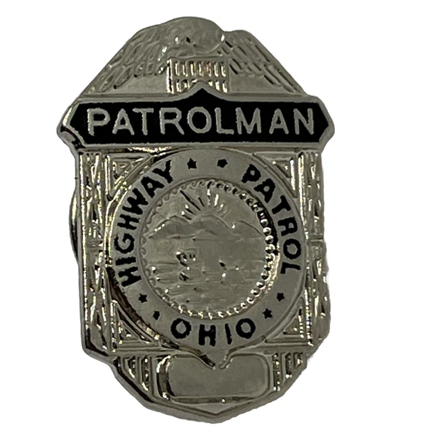 OHIO HIGHWAY PATROL Trooper Police Law Enforcement Enamel Lapel Hat Pin ...