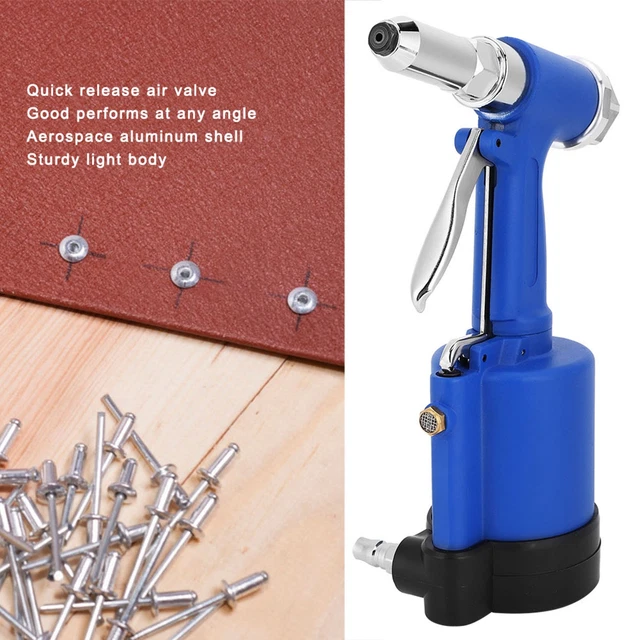PNEUMATIC AIR RIVETER Nut Rivet Gun Hydraulic Nail Puller Pneumatic ...