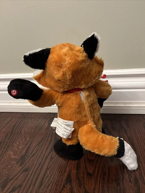 GEMMY WHAT DOES The Fox Say Christmas Plush Animated Dancing Side ...